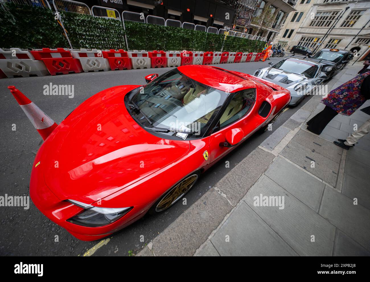 Stratton Street, Mayfair, London, UK. 5th Aug, 2024. A line of six ...