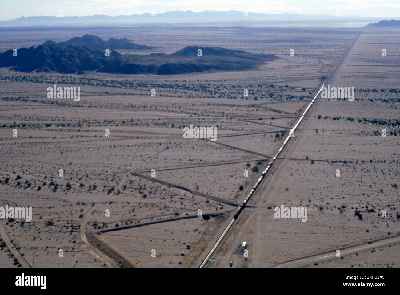 Desert agriculture aerial arizona hi-res stock photography and images ...