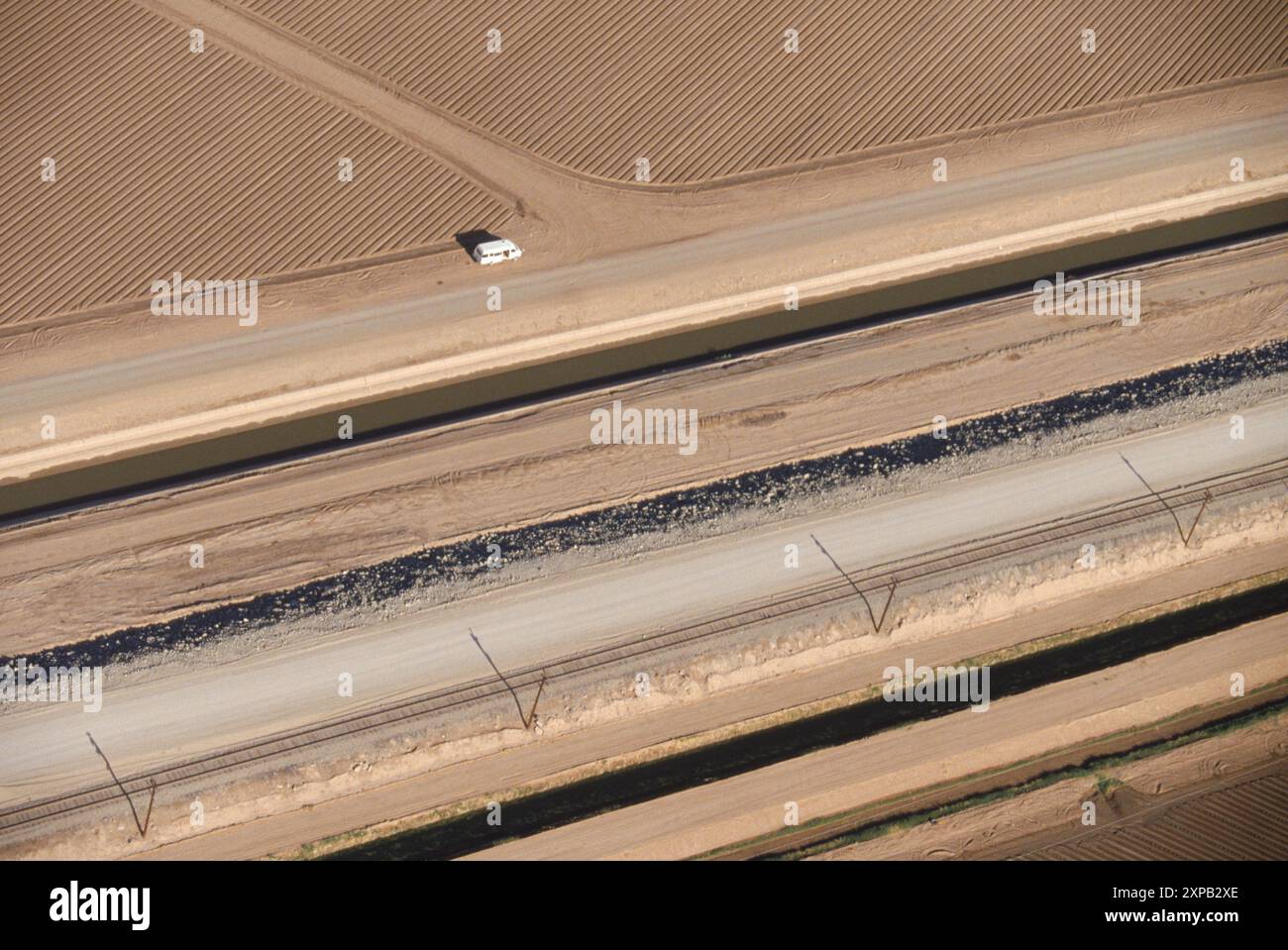 Desert agriculture aerial arizona hi-res stock photography and images ...