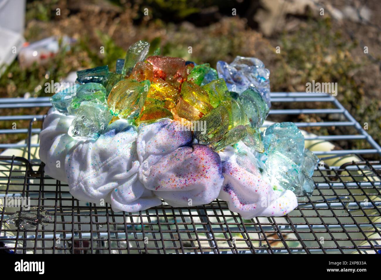 Colorful craft project hi-res stock photography and images - Alamy
