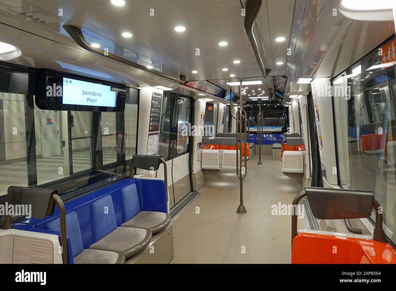 Paris, Metro M14, Verlängerungsstrecke // Paris, Metro M14, Line ...