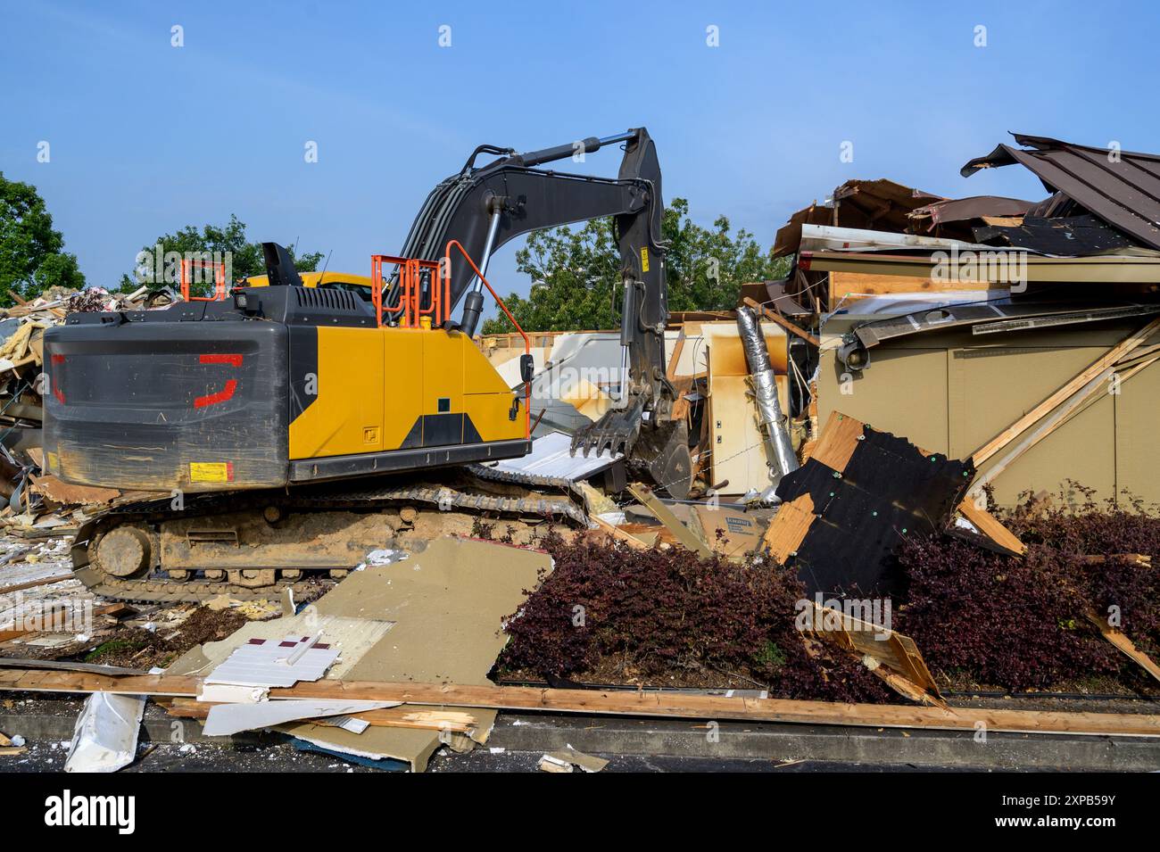 Large construction excavator hi-res stock photography and images - Alamy