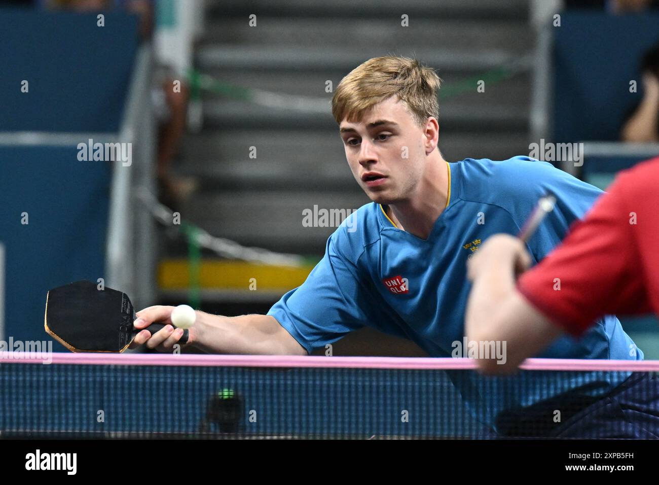 Paris, France. 05th Aug, 2024. Moregard Truls of team Sweden v Lind ...