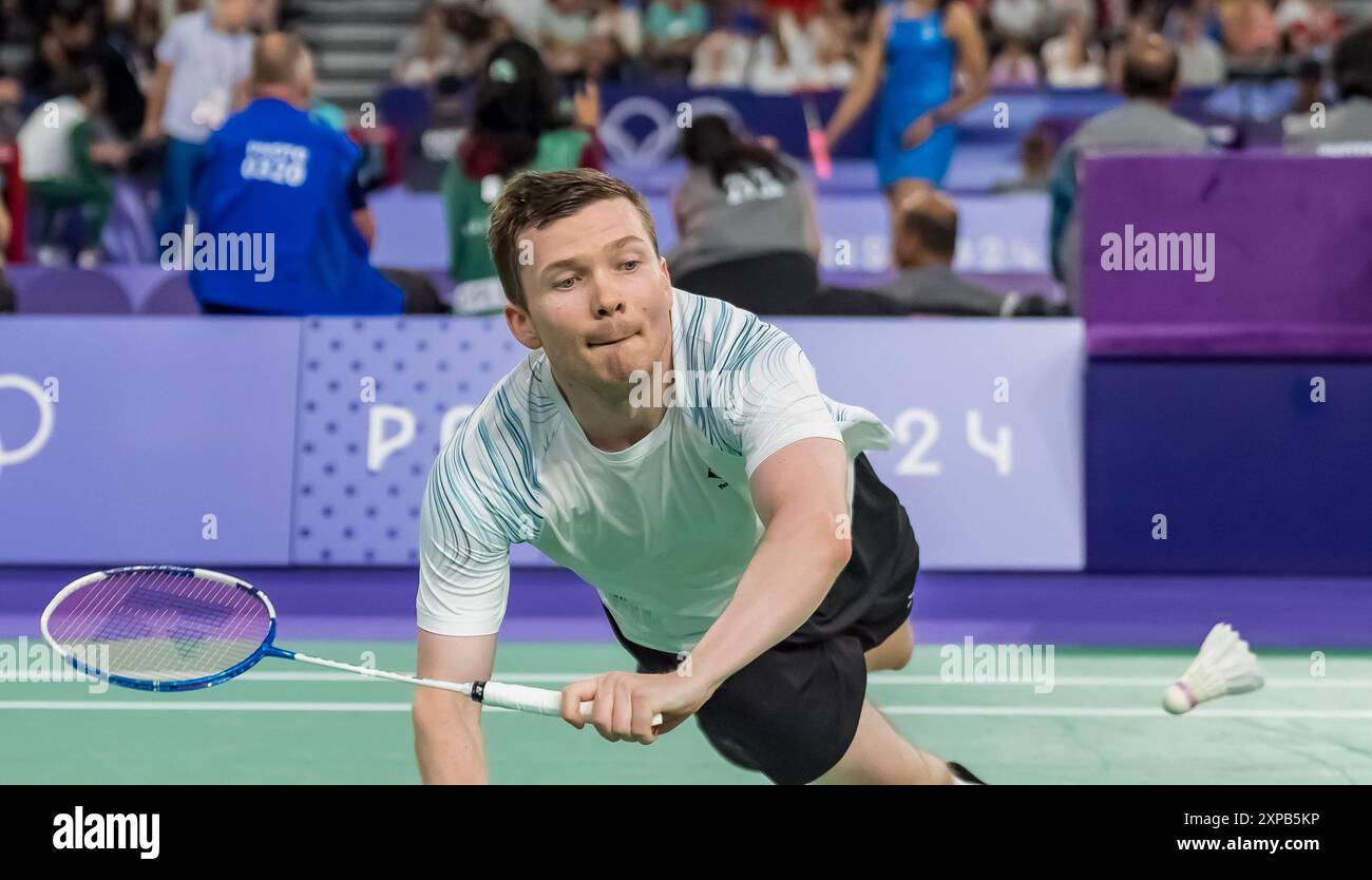 Paris, Ile de France, France. 31st July, 2024. KALLE KOLJONEN of ...