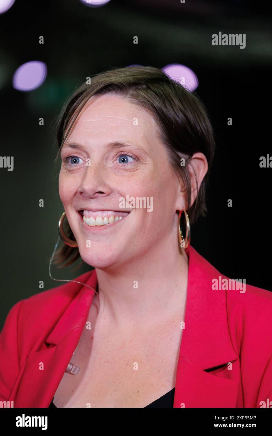 Labour MP Jess Phillips pictured at the count for the 2024 General ...