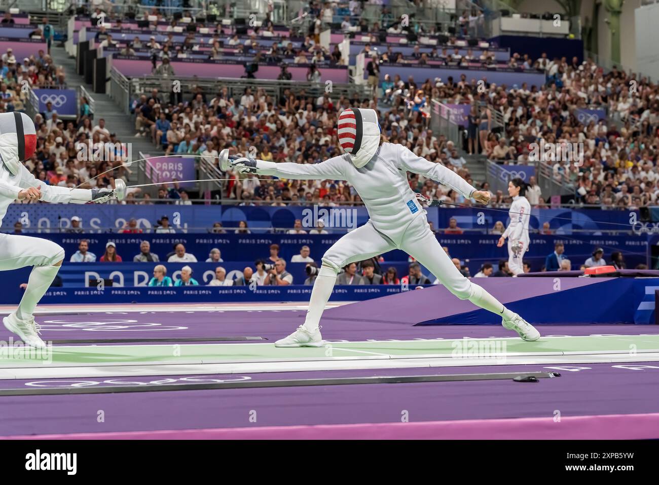Paris, Ile de France, France. 30th July, 2024. Anne Cebula (USA) of ...