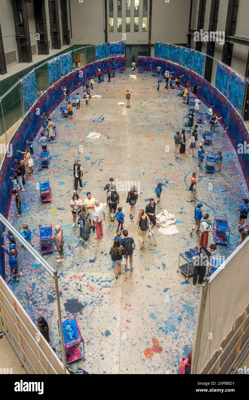 A new event at Tate Modern, London, UK, sponsored by UNIQLO. Tate Play ...