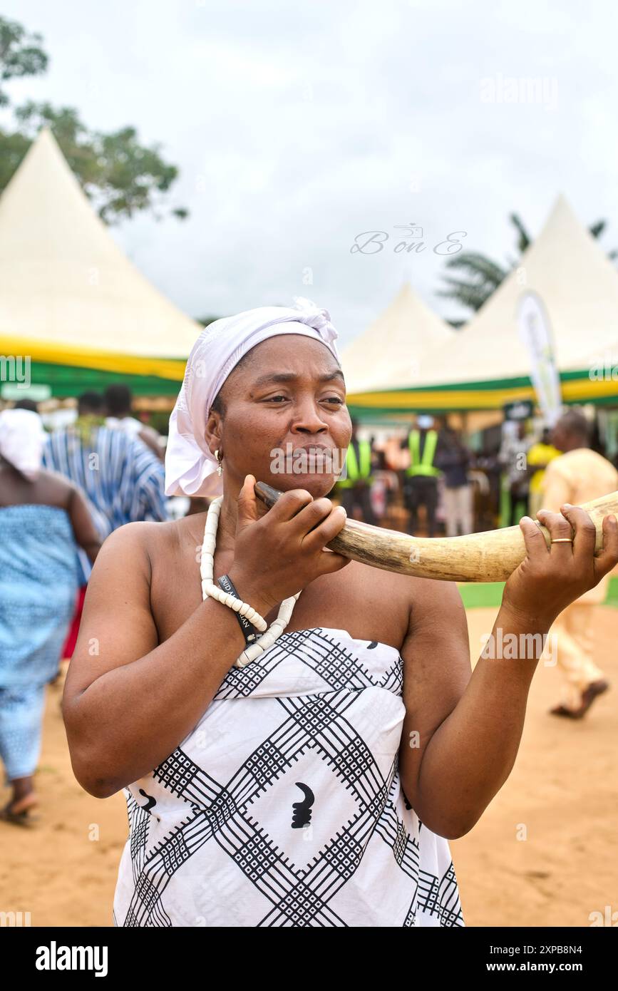 The Ada people of Ghana celebrate ADA GHANA ADA ASAFOTUFIAMI FESTIVAL ...