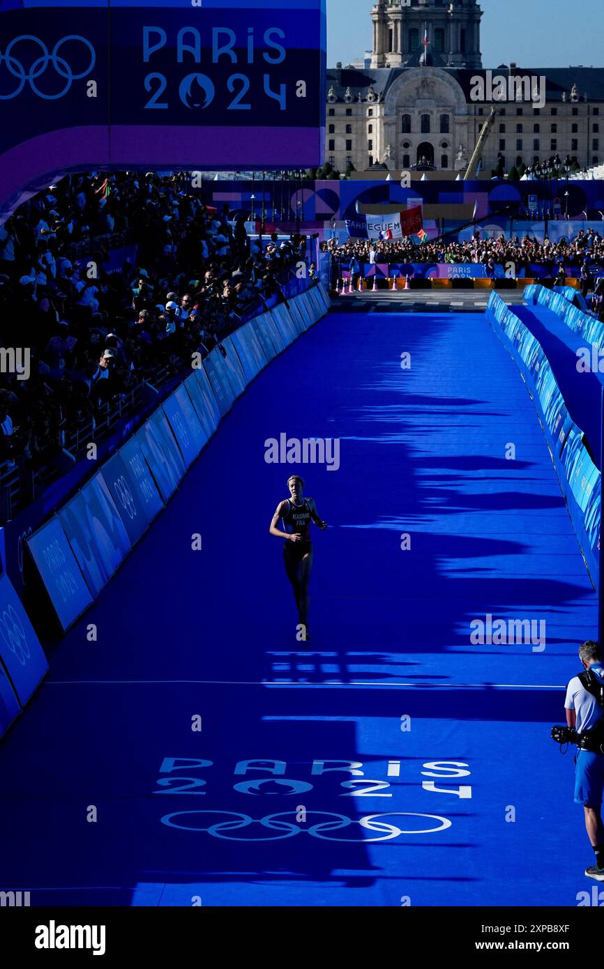Paris, France. 05th Aug, 2024. Cassandre BEAUGRAND of France arrived at ...