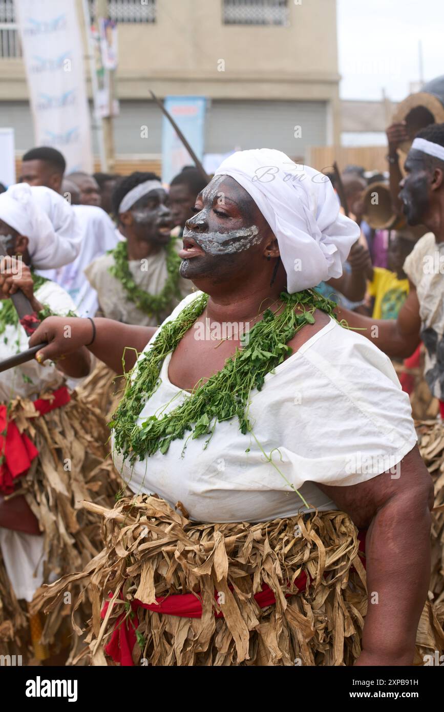 The Ada people of Ghana celebrate ADA GHANA ADA ASAFOTUFIAMI FESTIVAL ...