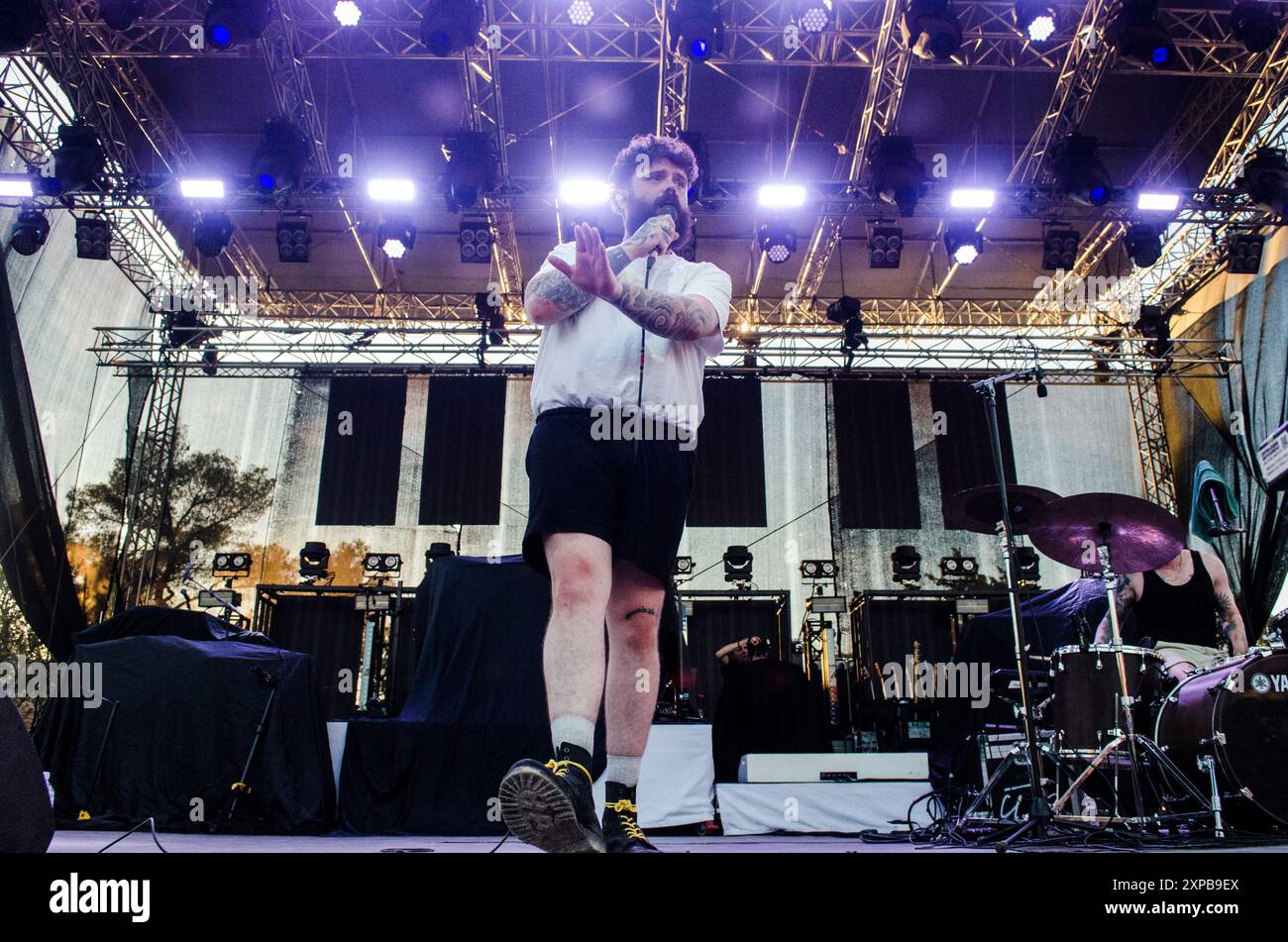 Joe Hicklin of Big Special performing at Rockwave Nights in Lycabettus ...