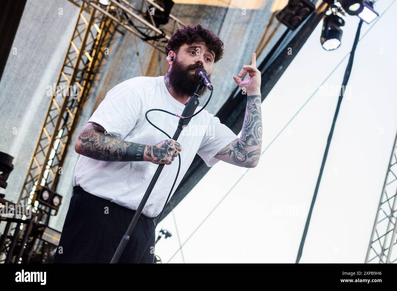 Joe Hicklin of Big Special performing at Rockwave Nights in Lycabettus ...