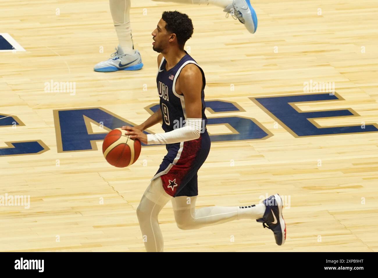 Tyrese Haliburton of USA during the International Friendly basketball ...