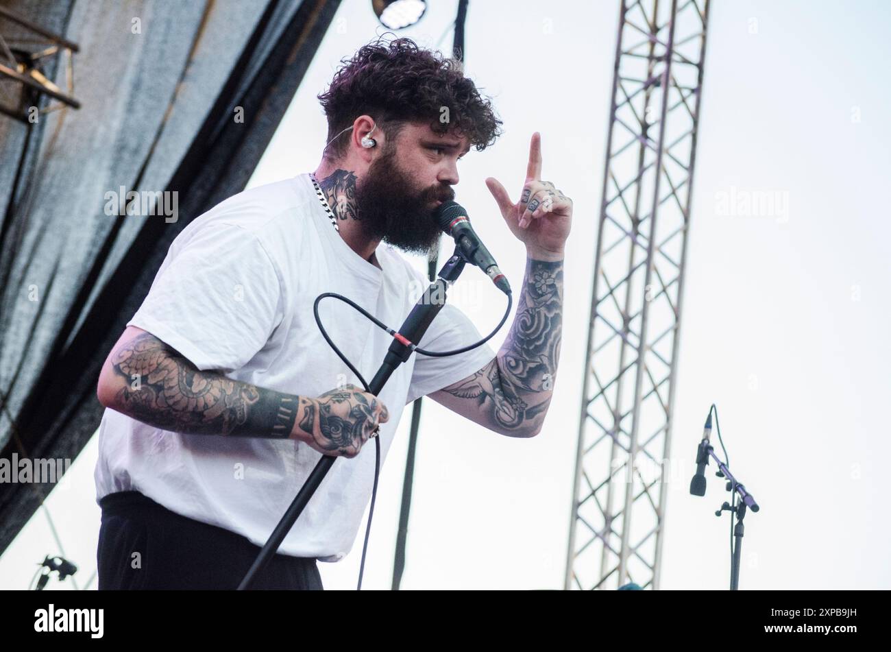 Joe Hicklin of Big Special performing at Rockwave Nights in Lycabettus ...