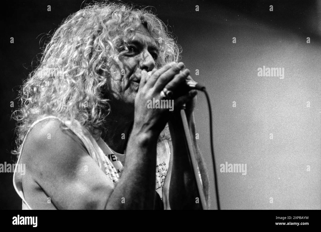 Rock legend robert plant hi-res stock photography and images - Alamy
