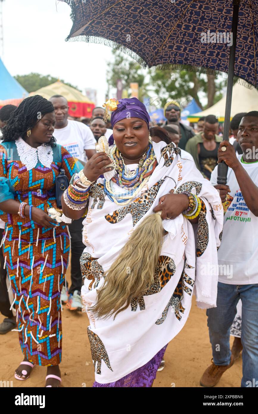 The Ada people of Ghana celebrate ADA GHANA ADA ASAFOTUFIAMI FESTIVAL ...