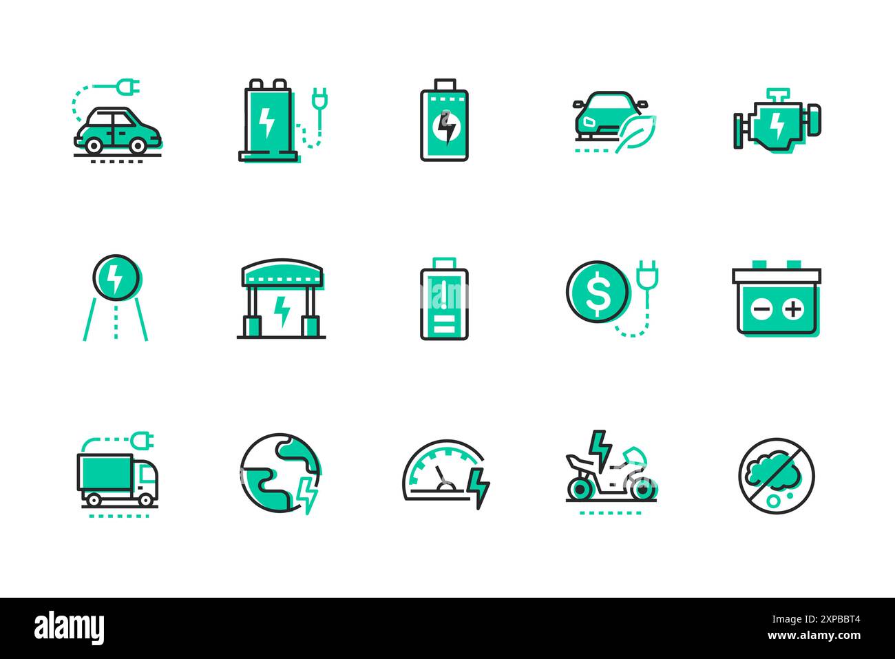 Electro cars Cut Out Stock Images & Pictures - Alamy