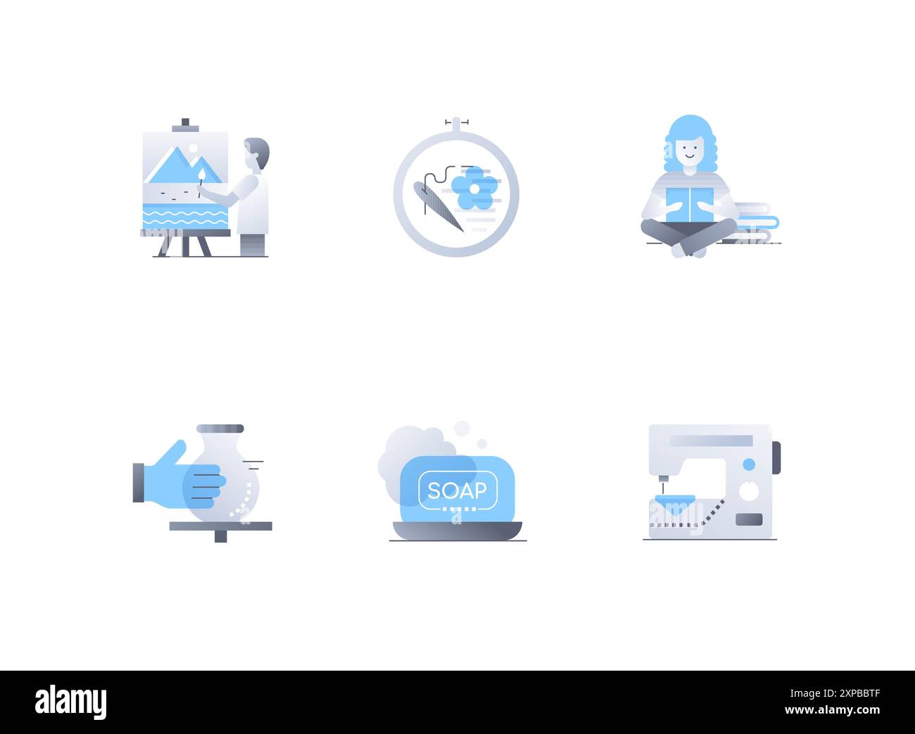 Hobby concept art people hobbies hi-res stock photography and images ...
