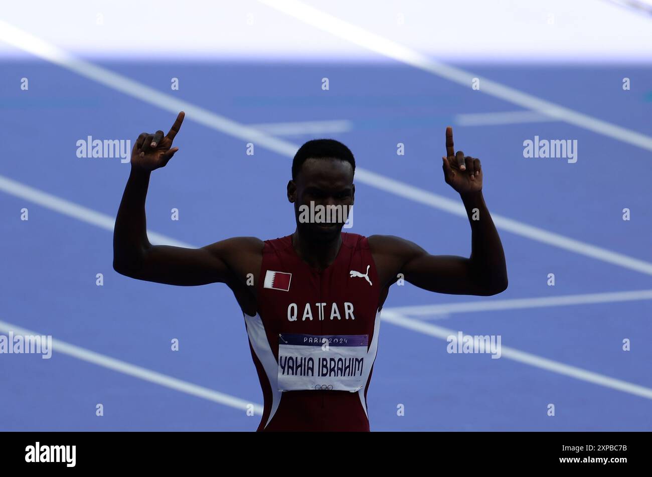 Paris, France. 5th Aug, 2024. Ammar Ismail Yahia Ibrahim of Qatar ...