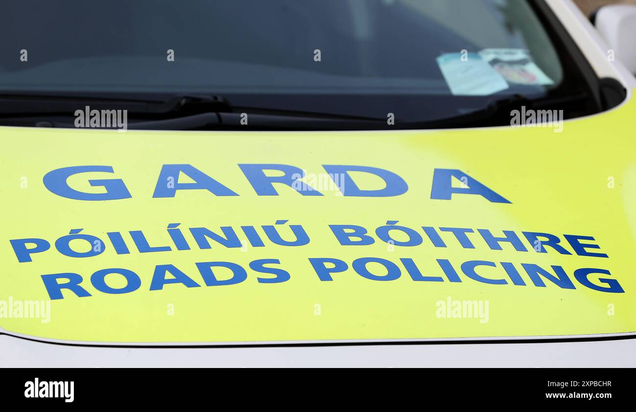 File photo dated 08/01/20 of a Garda Roads Policing vehicle in Dublin ...