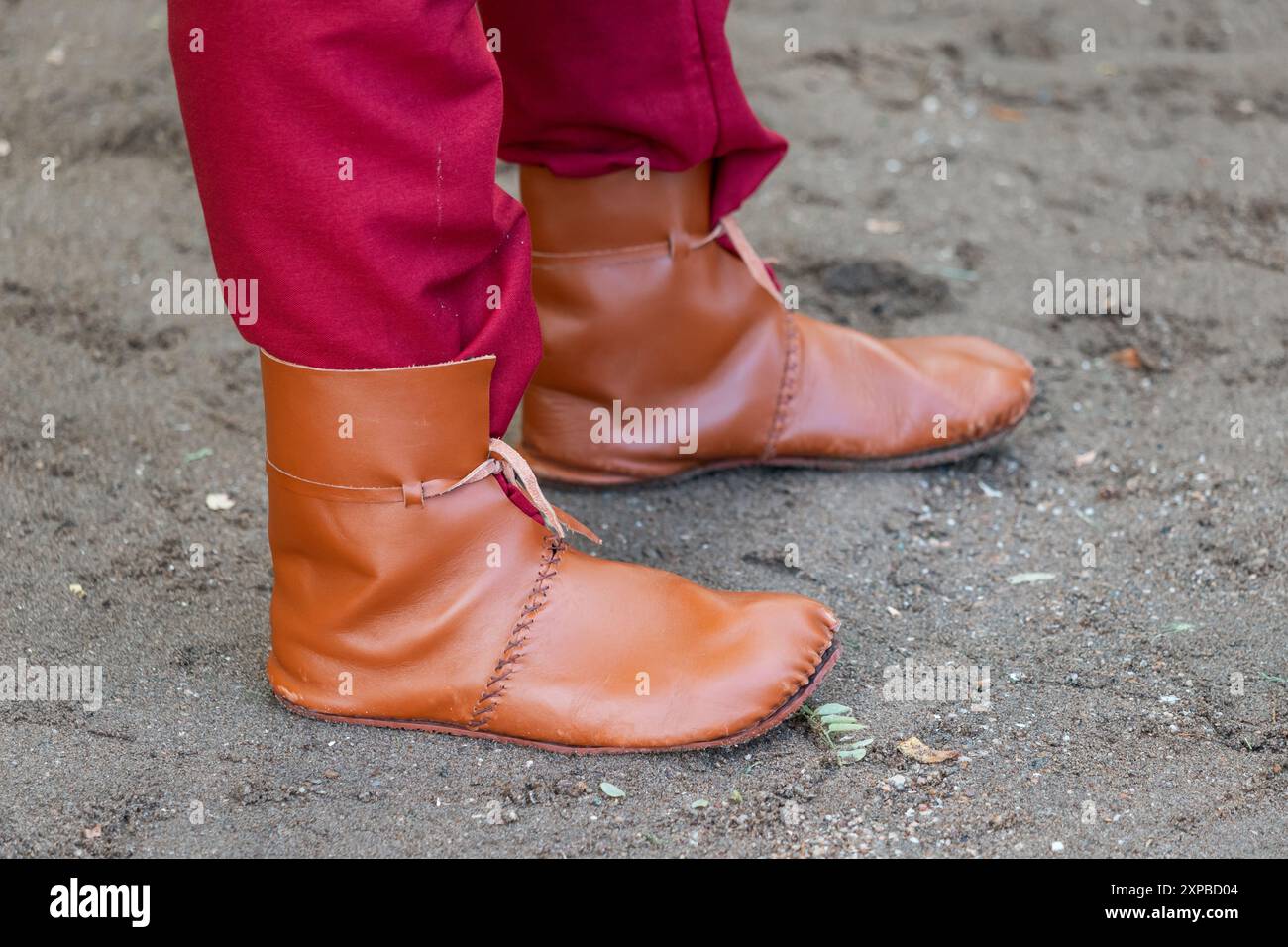 leather boots and accessories of a Robin Hood costume, perfect for a ...