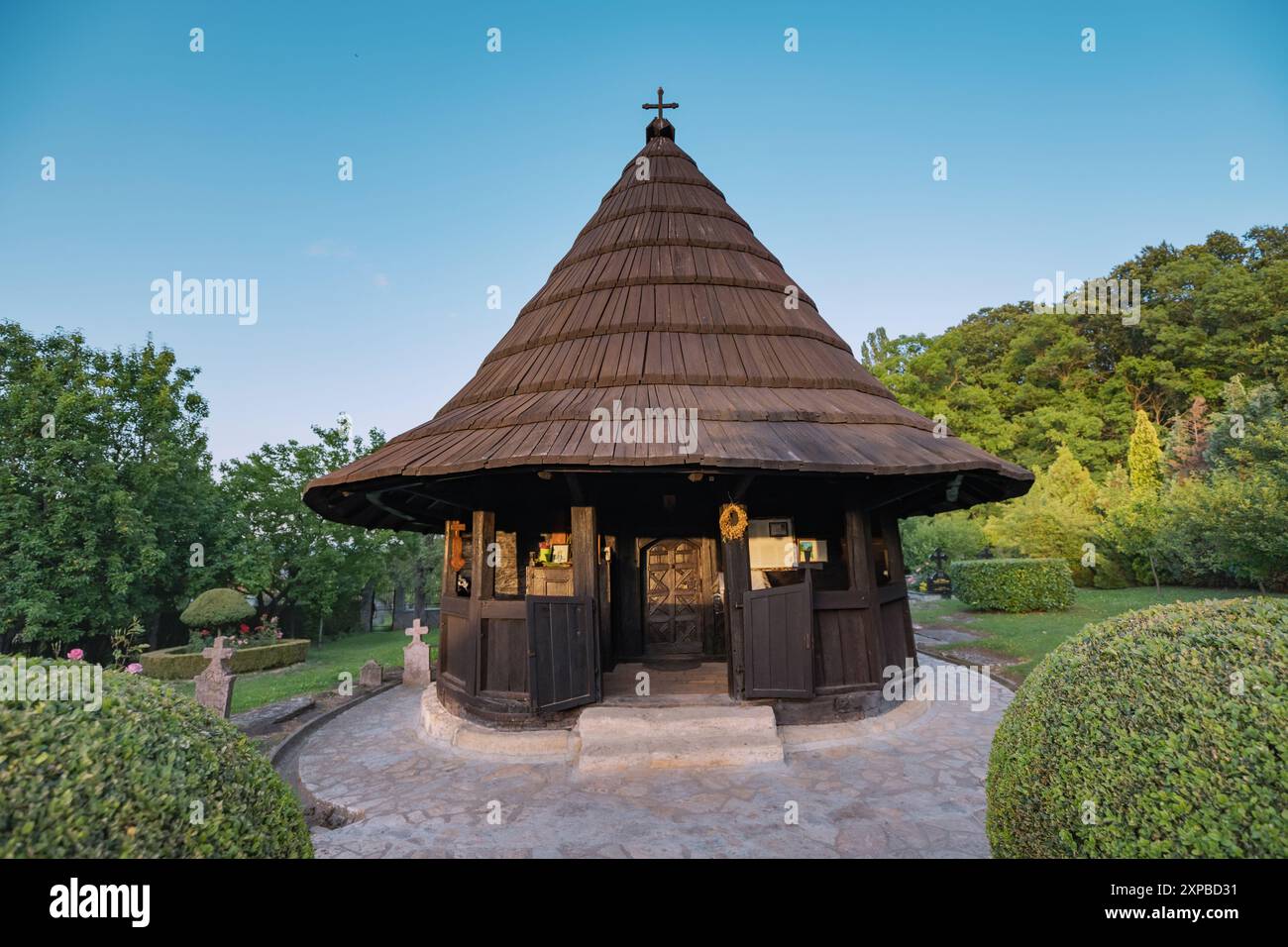 2 June 2024, Staro Selo, Serbia: rustic charm of Pokajnica Monastery in ...