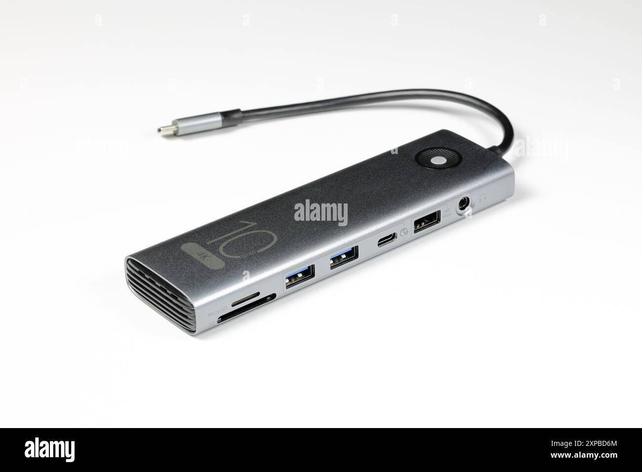 modern multifunctional adaptor or multiport docking station provide ...