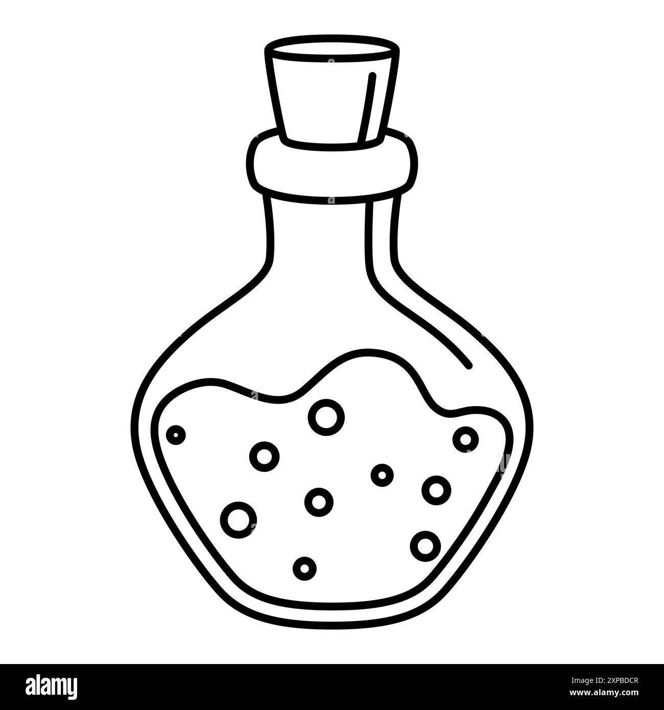 Mystic bottle Black and White Stock Photos & Images - Alamy