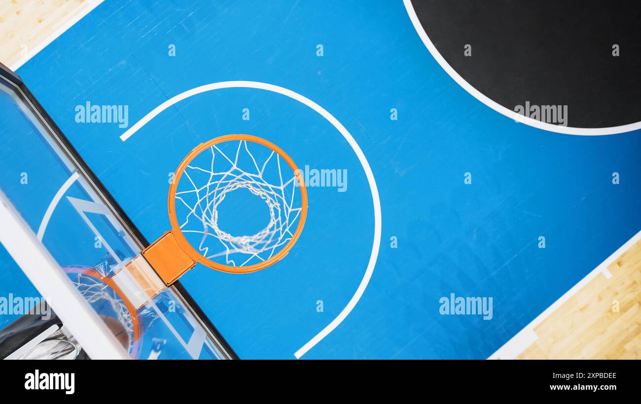 Top down shot basketball court hi-res stock photography and images - Alamy