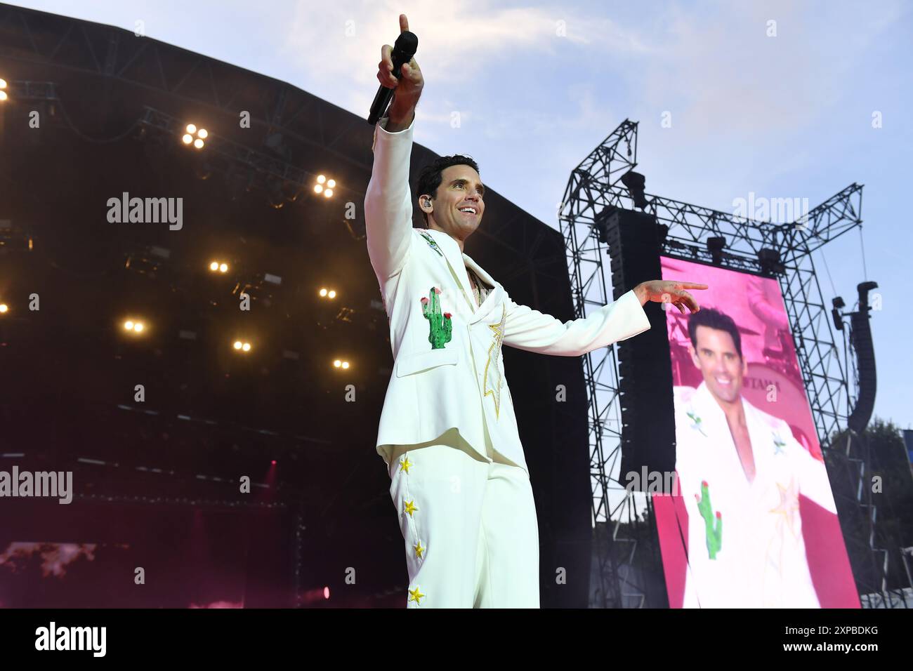 UK. 04th Aug, 2024. BRIGHTON, ENGLAND - AUGUST 04: Mika performing at ...
