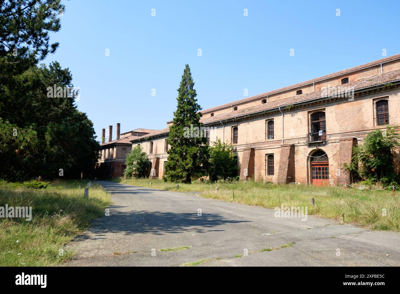 Imposing Alessandria Citadel, a massive hexagonal fortress in Piedmont ...