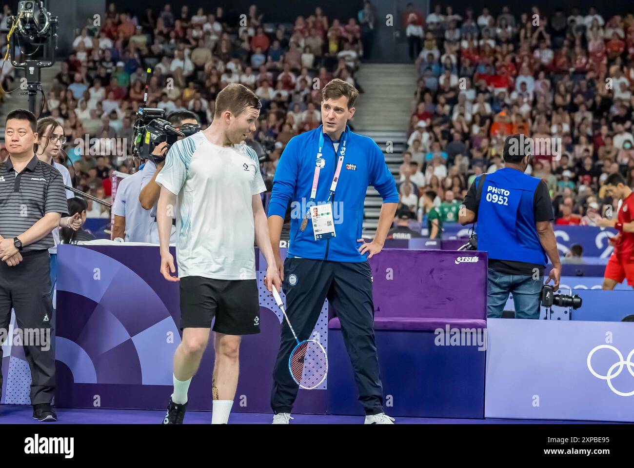 Paris, Ile de France, France. 31st July, 2024. KALLE KOLJONEN of ...