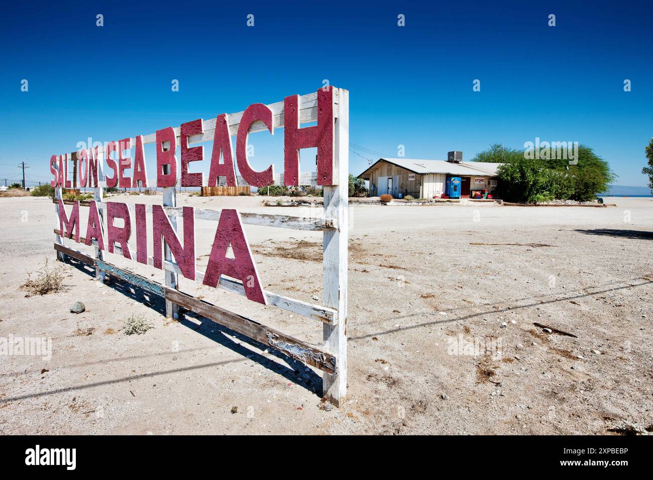 Salton sea beach marina hi-res stock photography and images - Alamy