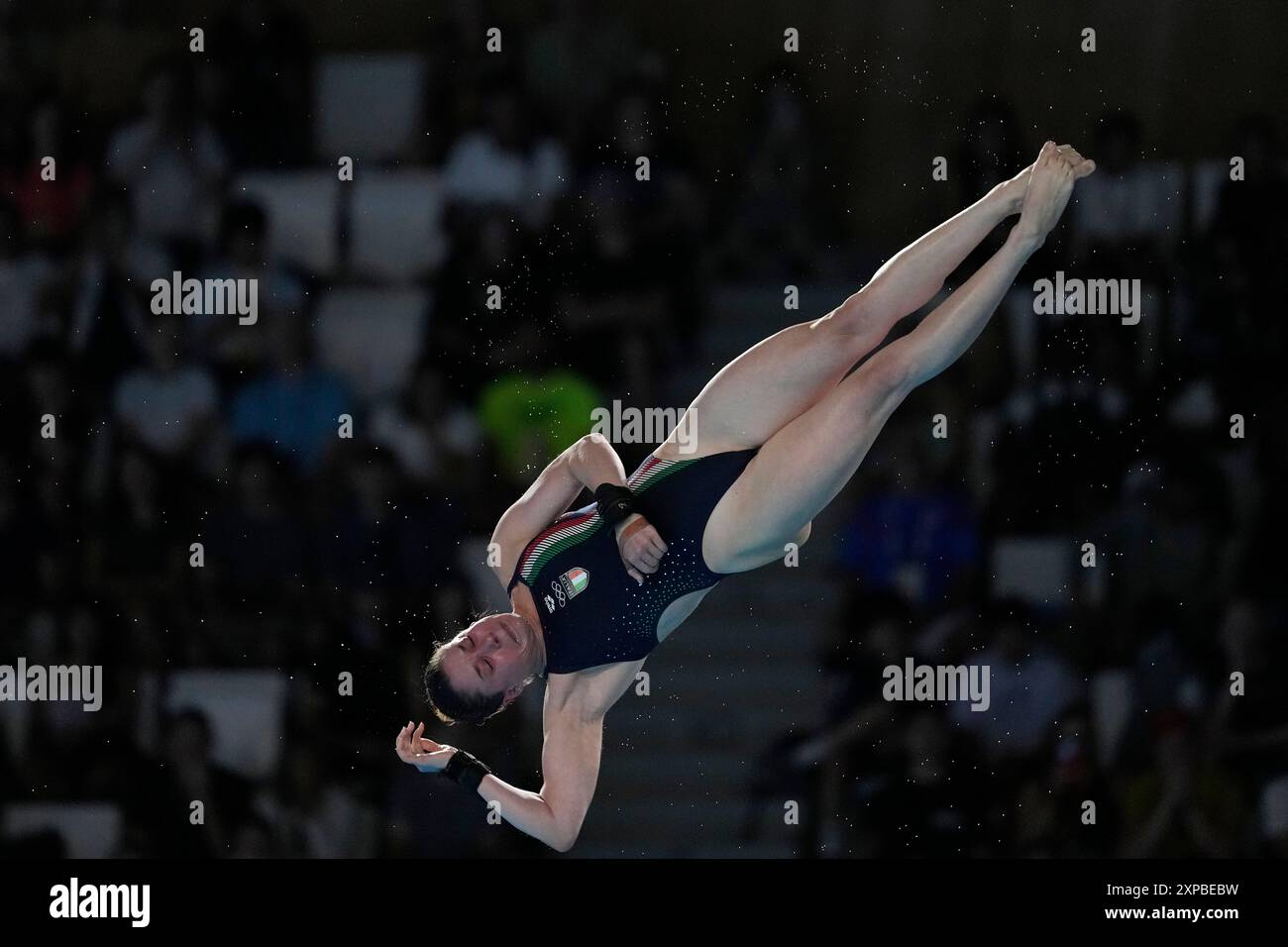 Italy's Sarah Jodoin Di Maria competes in the women's 10m platform ...