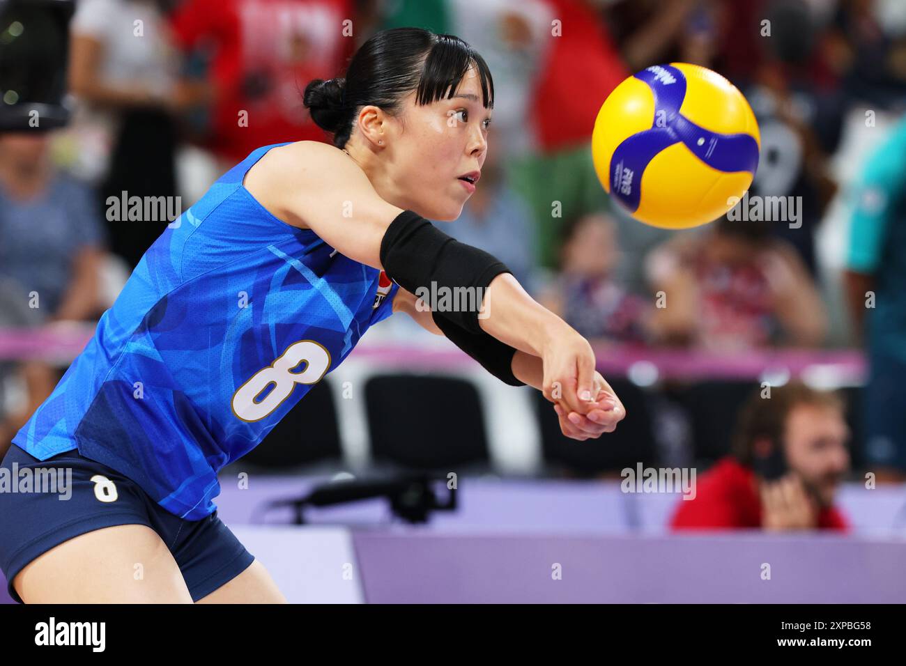 Paris, France. 3rd Aug, 2024. Manami Kojima (JPN) Volleyball : Women's Preliminary Round - Pool ...