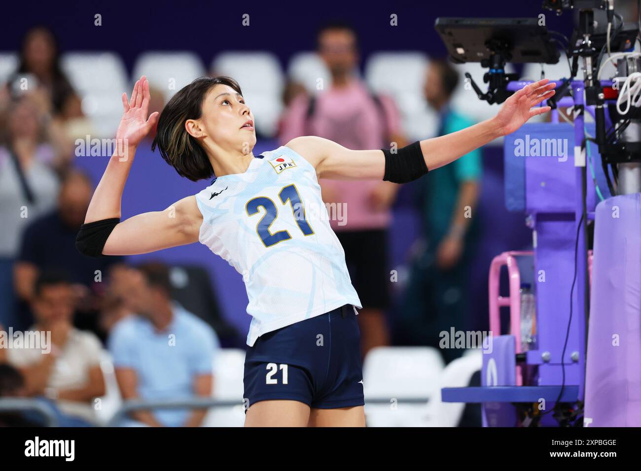 Paris, France. 3rd Aug, 2024. Yukiko Wada (JPN) Volleyball : Women's ...