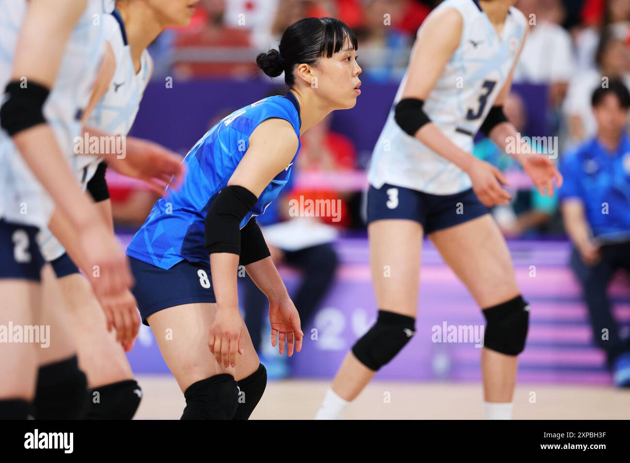 Paris, France. 3rd Aug, 2024. Manami Kojima (JPN) Volleyball : Women's Preliminary Round - Pool ...