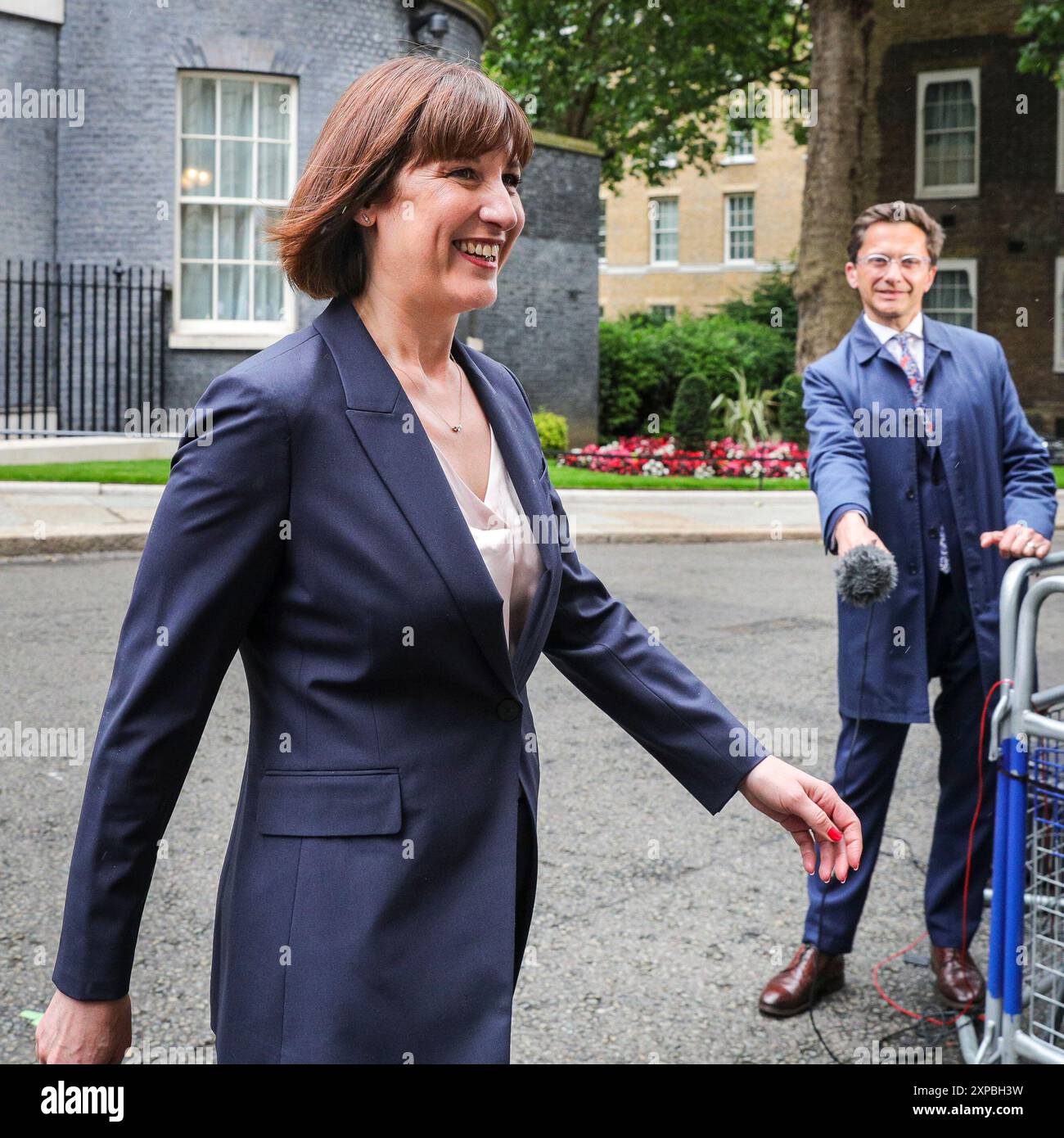 Rachel Reeves, Chancellor of the Exchequer, Labour party, arrives in ...
