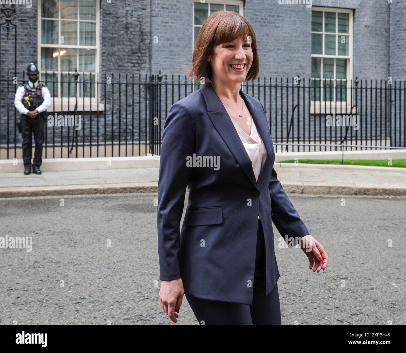 Rachel Reeves, Chancellor of the Exchequer, Labour party, arrives in ...
