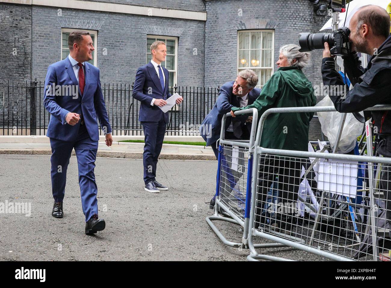 Wes Streeting, Health Secretary in the Starmer government, smiles on ...