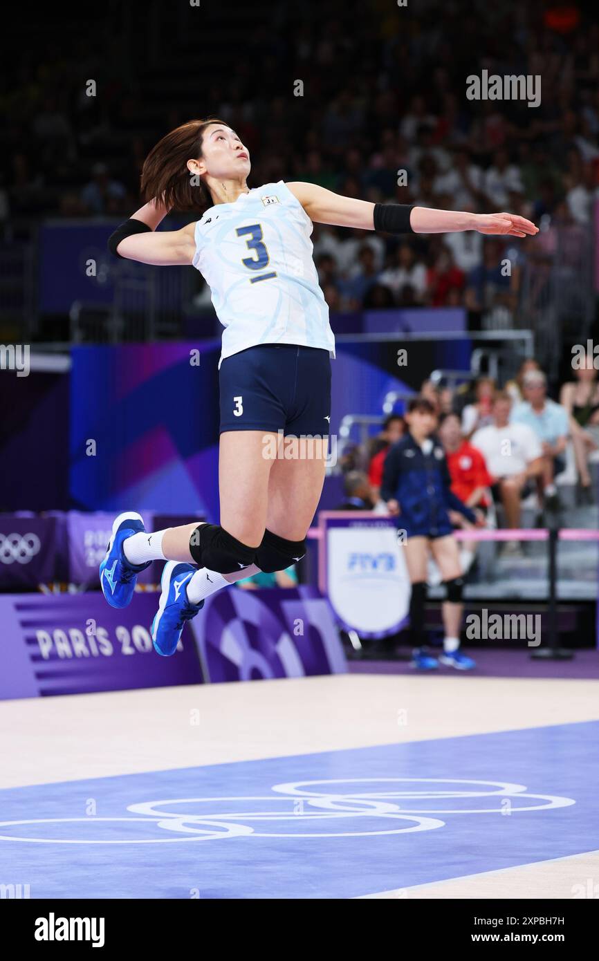 Paris, France. 3rd Aug, 2024. Sarina Koga (JPN) Volleyball : Women's ...