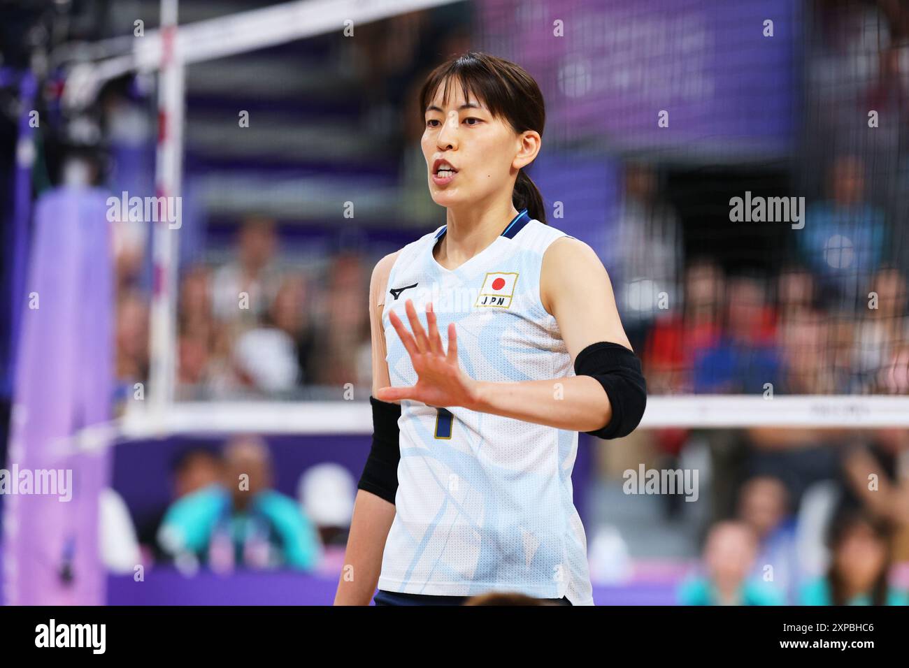 Paris, France. 3rd Aug, 2024. Koyomi Iwasaki (JPN) Volleyball : Women's Preliminary Round - Pool ...