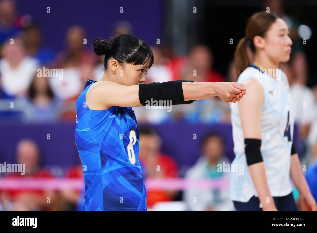 Paris, France. 3rd Aug, 2024. Manami Kojima (JPN) Volleyball : Women's Preliminary Round - Pool ...