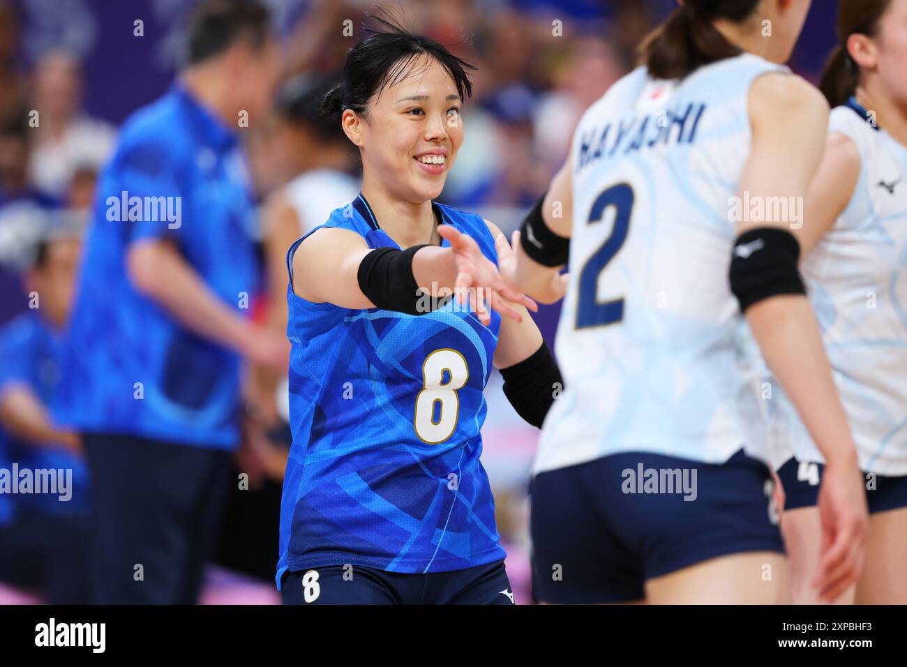 Paris, France. 3rd Aug, 2024. Manami Kojima (JPN) Volleyball : Women's Preliminary Round - Pool ...