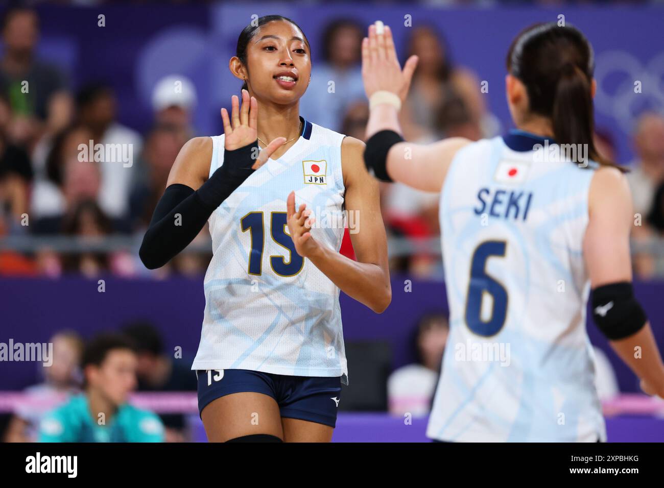 Paris, France. 3rd Aug, 2024. Airi Miyabe (JPN) Volleyball : Women's Preliminary Round - Pool B ...