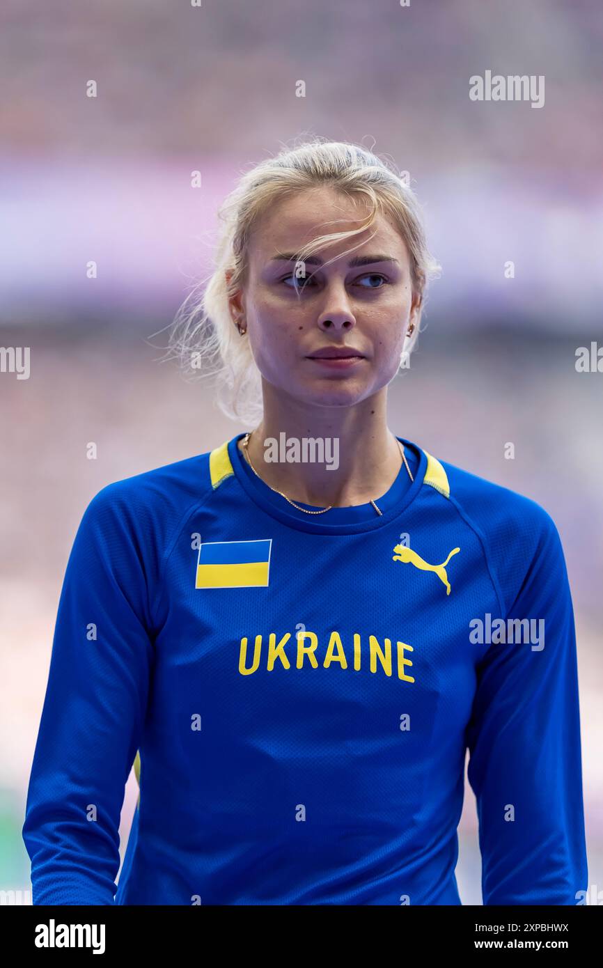 Paris, Ile de France, France. 2nd Aug, 2024. Yuliia Levchenko (UKR) of ...