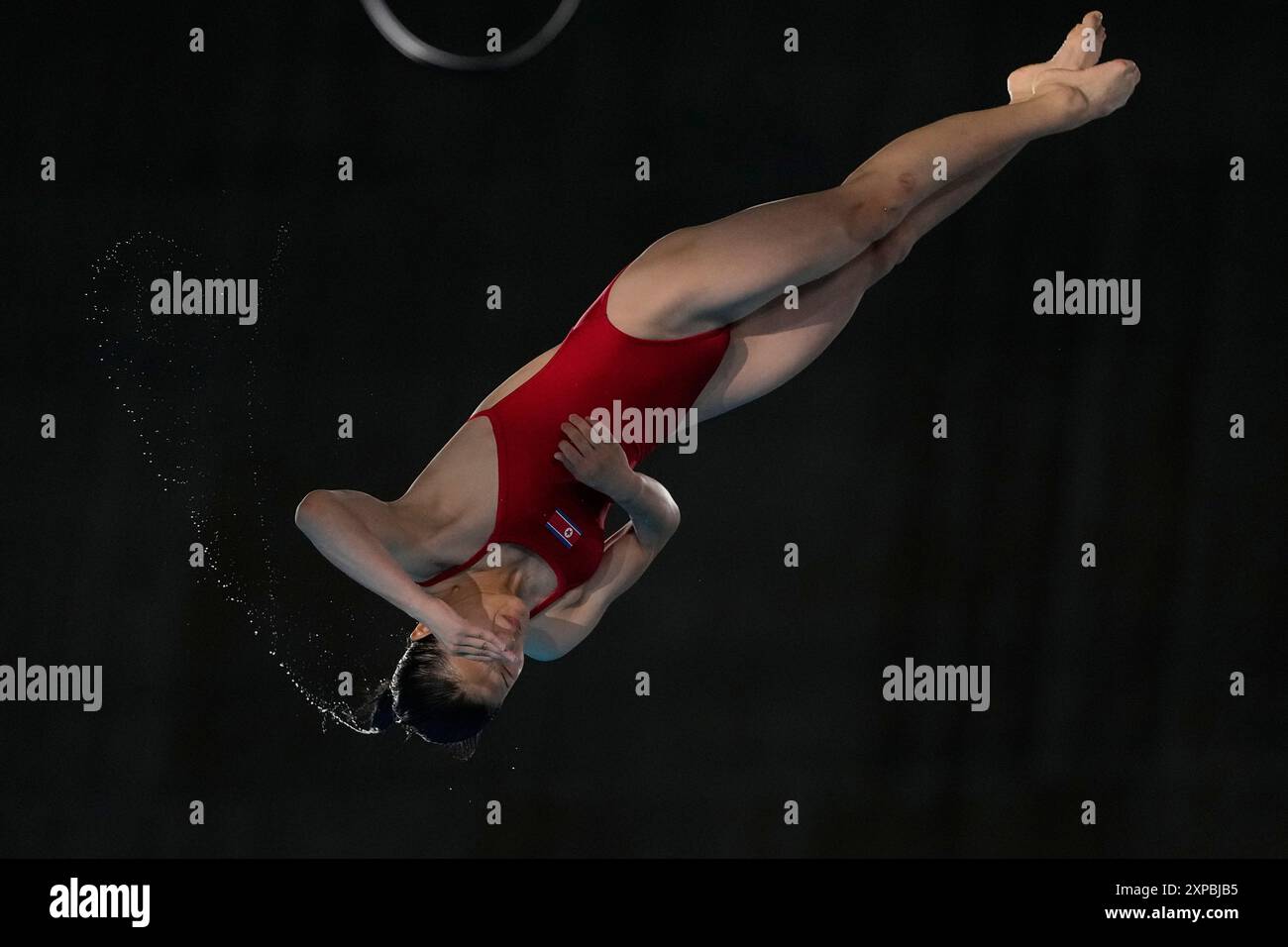 North Korea's Kim Mi Rae competes in the women's 10m platform diving ...
