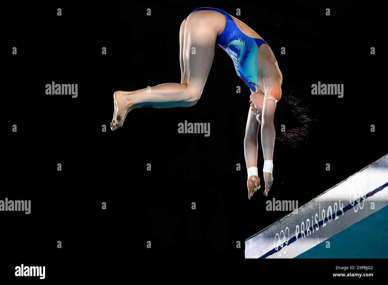 Paris, France. 05th Aug, 2024. Yuxi Chen of China competes in the ...