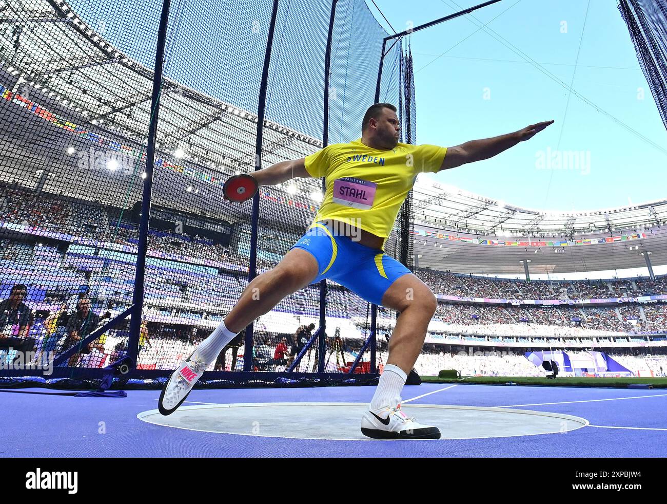 Paris, France. 5th Aug, 2024. Daniel Stahl of Sweden competes during ...