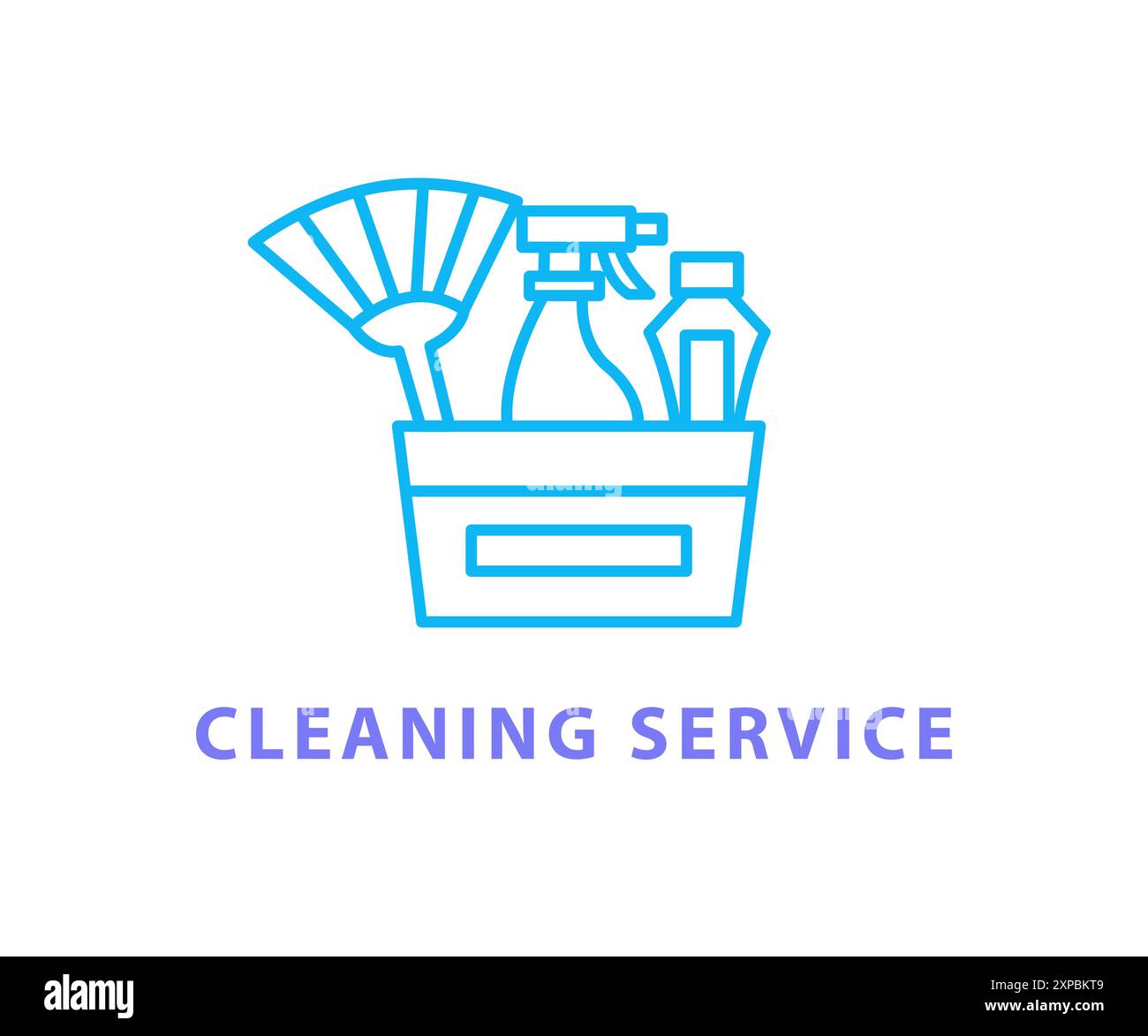 Cleaning Service Logo. Cleaner Company Vector Icon Stock Vector Image ...